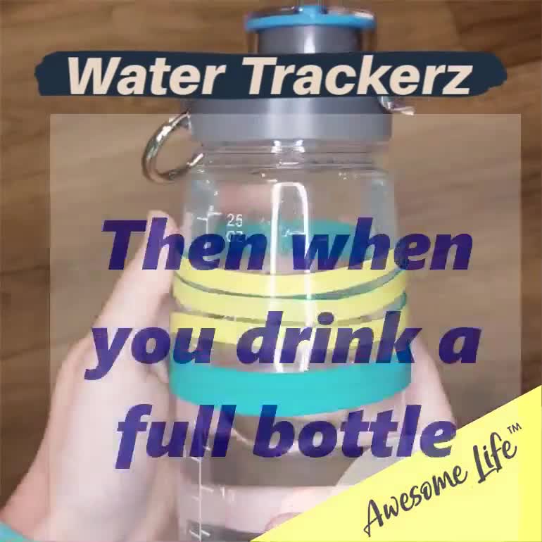 Home & Living Water Trackerz Bands Black/Red Track Your Water Drinkware ...